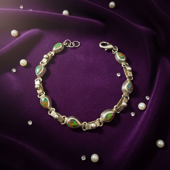 925 Sterling Silver | Jewelry | Mexican Sterling Silver Fire Opal ...